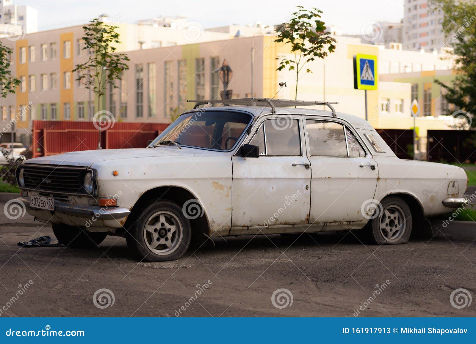 Old Soviet car editorial stock photo. Image of auto - 161917913