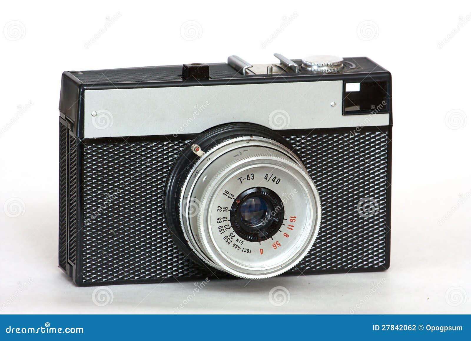 Old Soviet film camera stock photo. Image of chema, legendary - 27842062