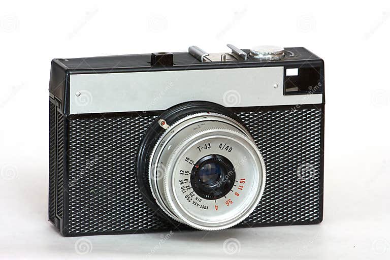 Old Soviet film camera stock photo. Image of chema, legendary - 27842062