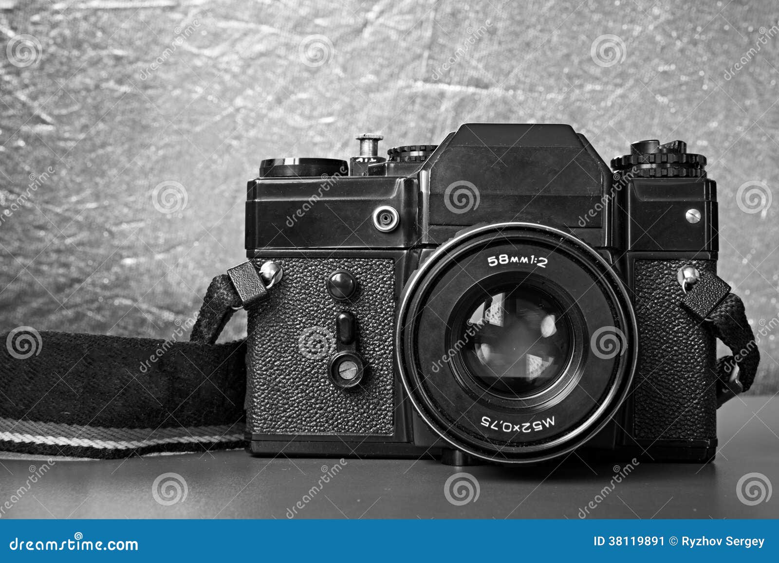 Old Soviet film camera stock image. Image of ussr, texture - 38119891