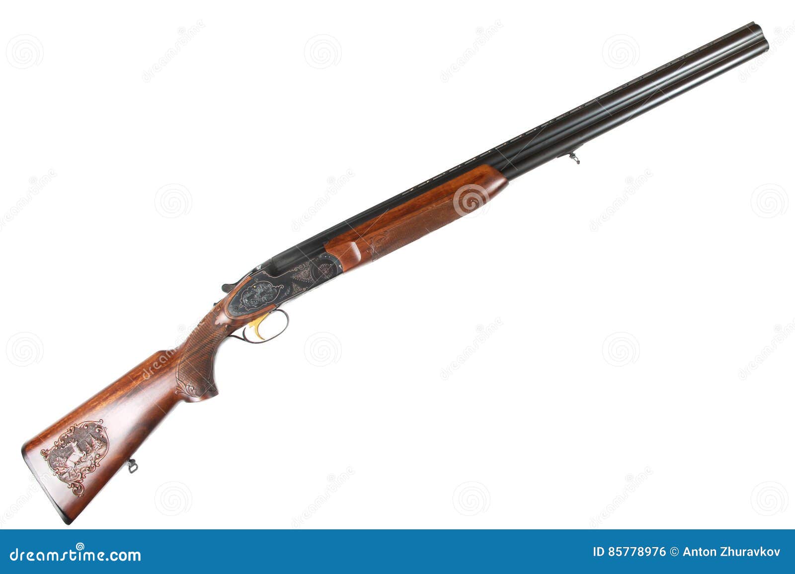 Old Soviet 12-gauge Side-by-side Double-barreled Hunting Gun Royalty ...