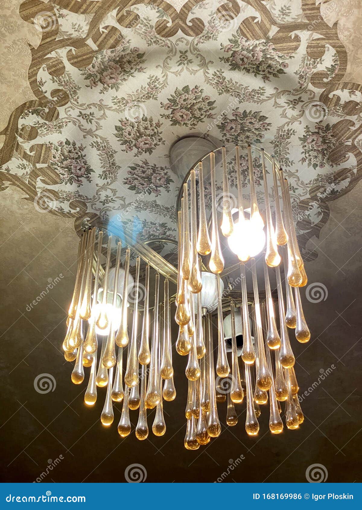 Soviet Lamp At Abandoned Secret Object In Ghost Town Pripyat, Chernobyl ...