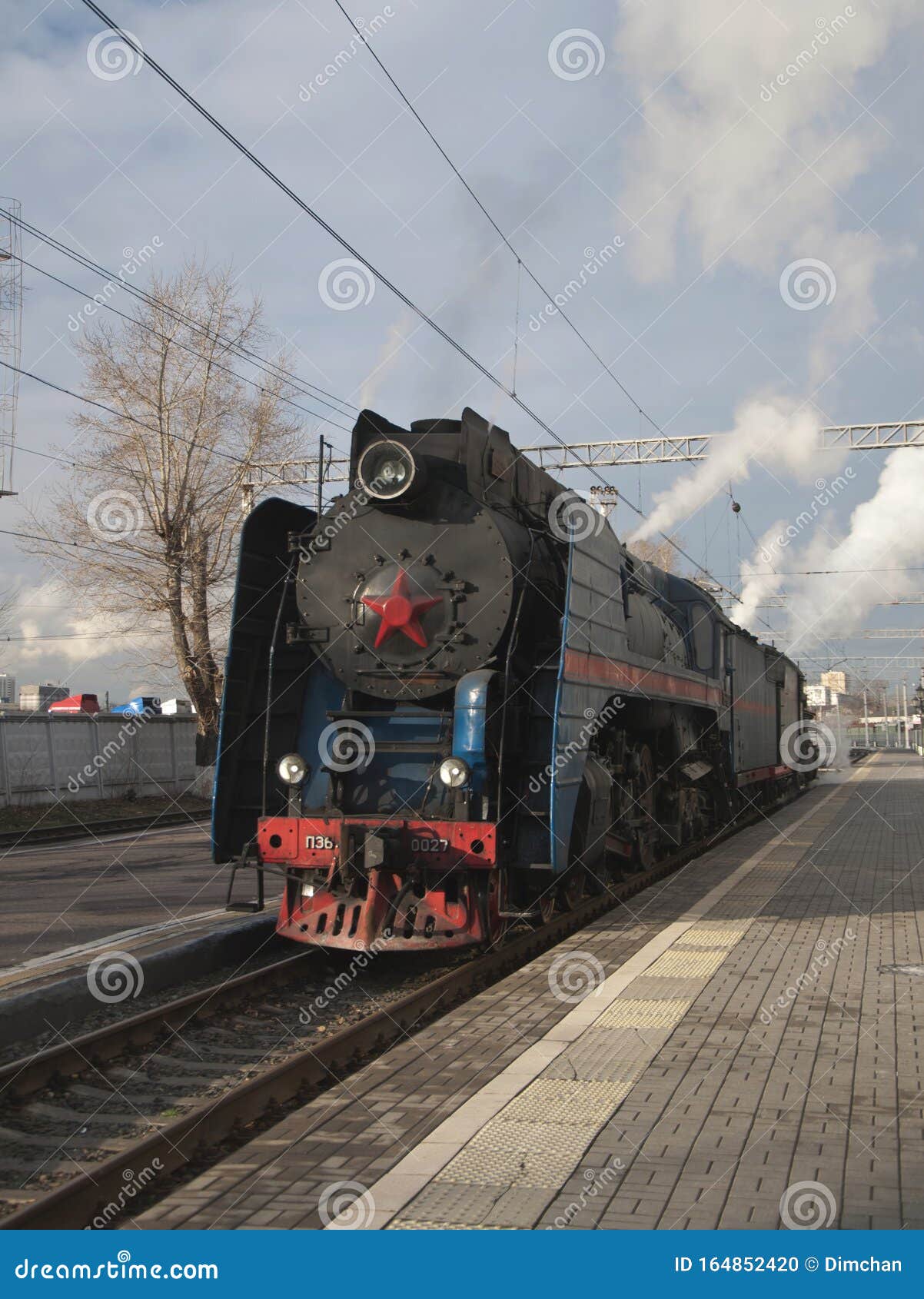 Soviet Locomotive Royalty-Free Stock Photo | CartoonDealer.com #44020947