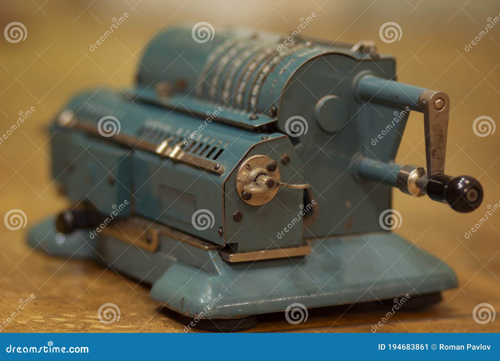 Mechanical Adding Machine Stock Image | CartoonDealer.com #42180313