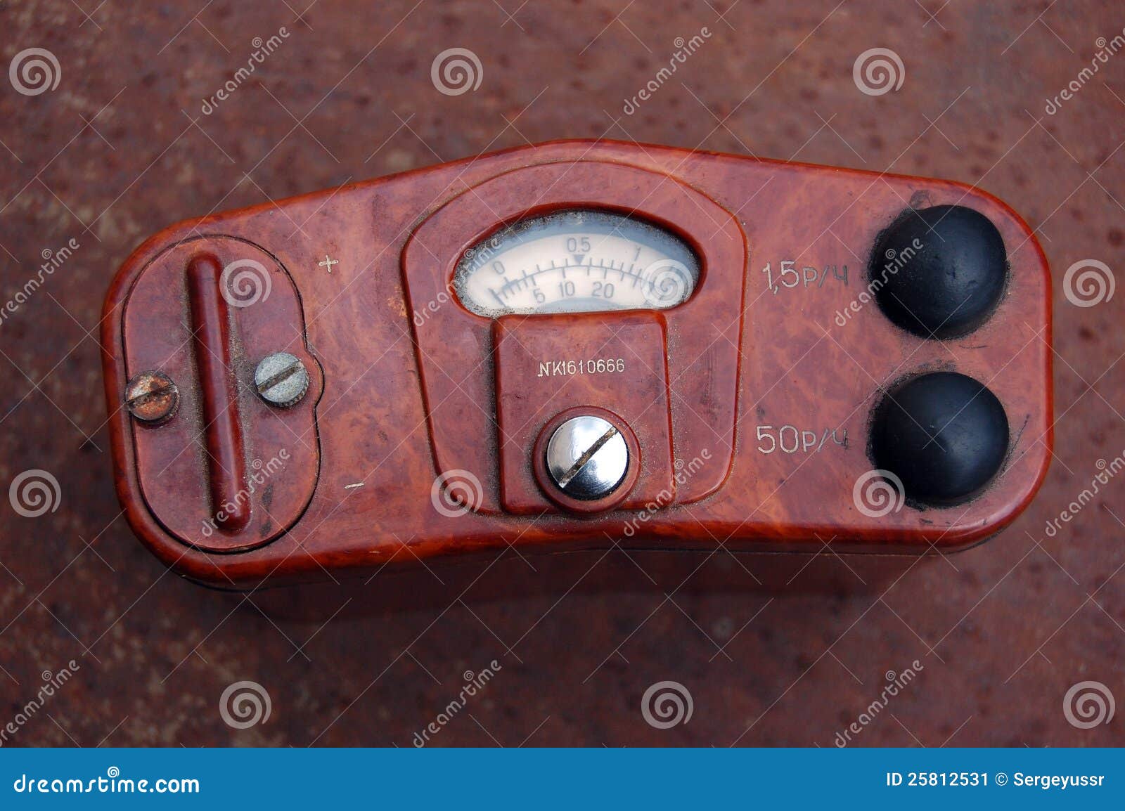 Old Soviet Military Radiometer Stock Image - Image of fear, bomb: 25812531