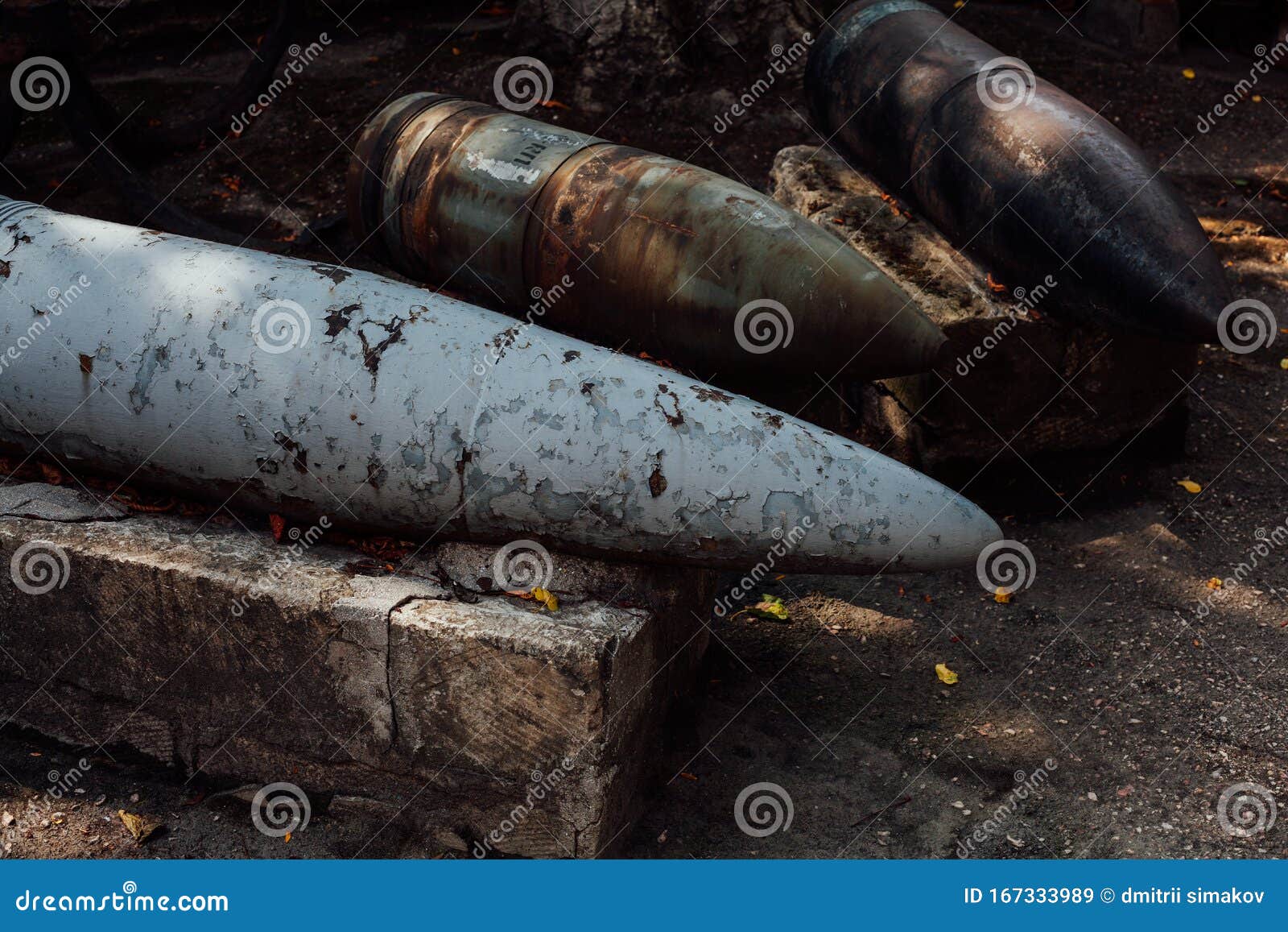 The Old Soviet Missiles Weapons of Russia Stock Image - Image of ...