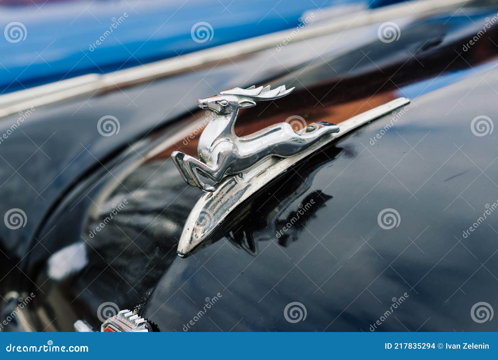 Old Soviet Retro Vintage Car in the Open Air. Row of Auto of the Soviet ...