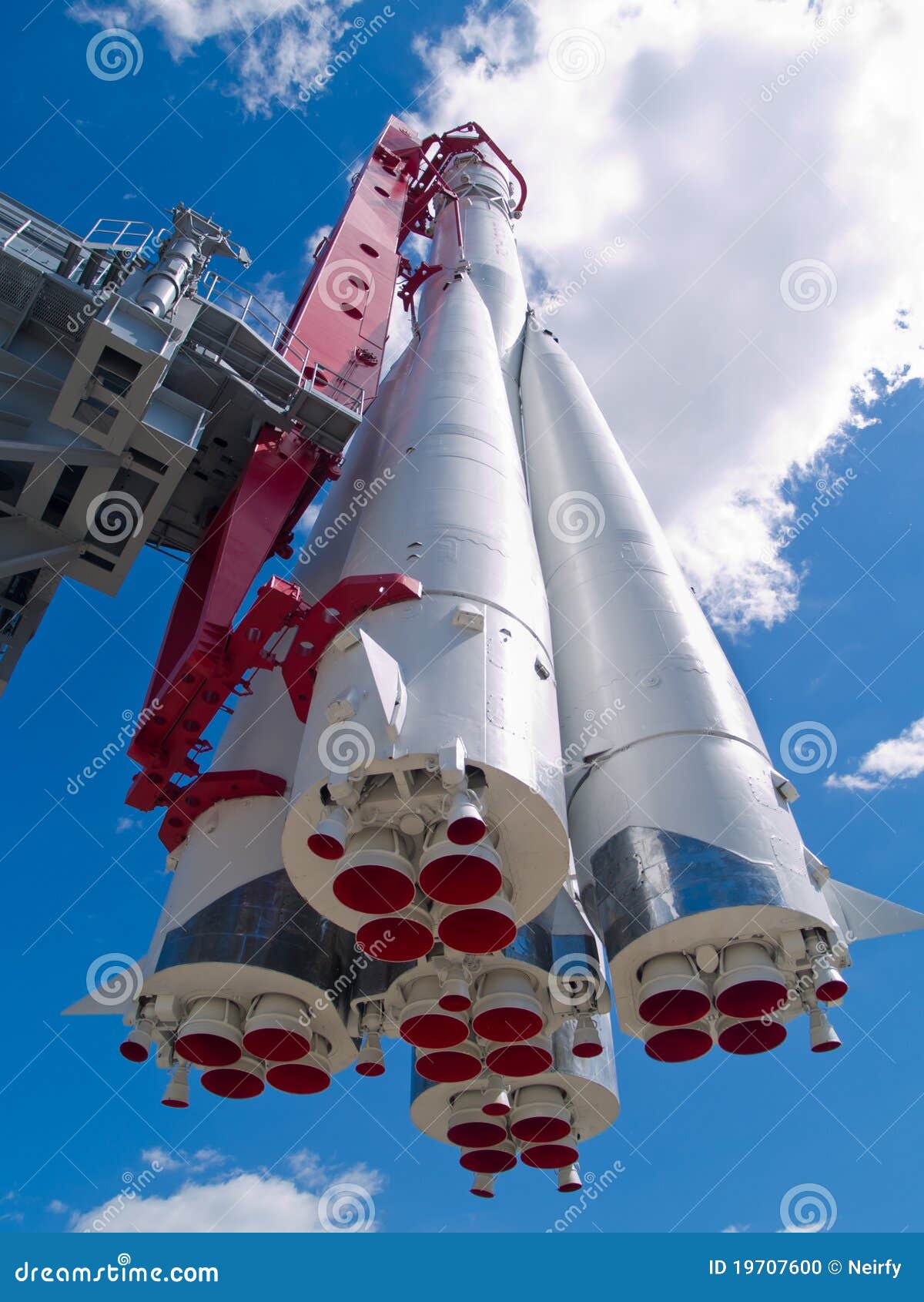 Old soviet rocket stock photo. Image of carrier, angle - 19707600