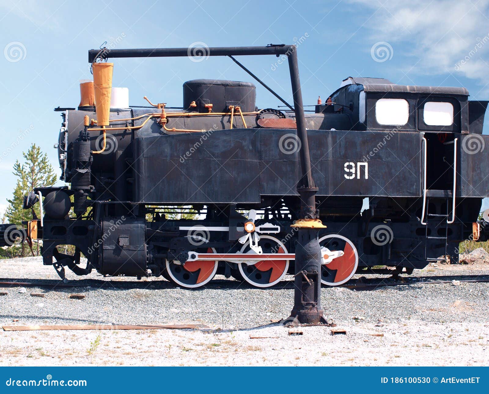 Soviet Shunting Diesel Locomotive TU4 For A Narrow Gauge Railway (750mm ...