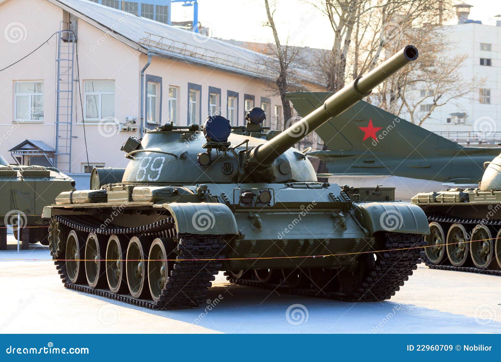 Old Soviet Tank Royalty Free Stock Images - Image: 22960709
