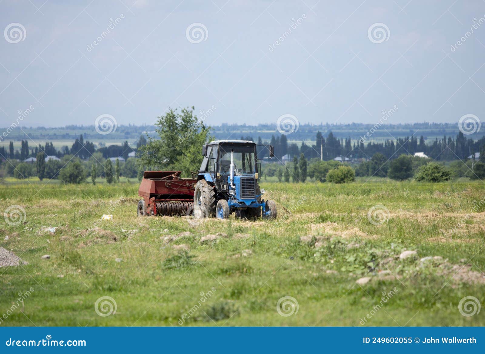 Soviet Tractor Of 1972 . Stock Photography | CartoonDealer.com #122027396