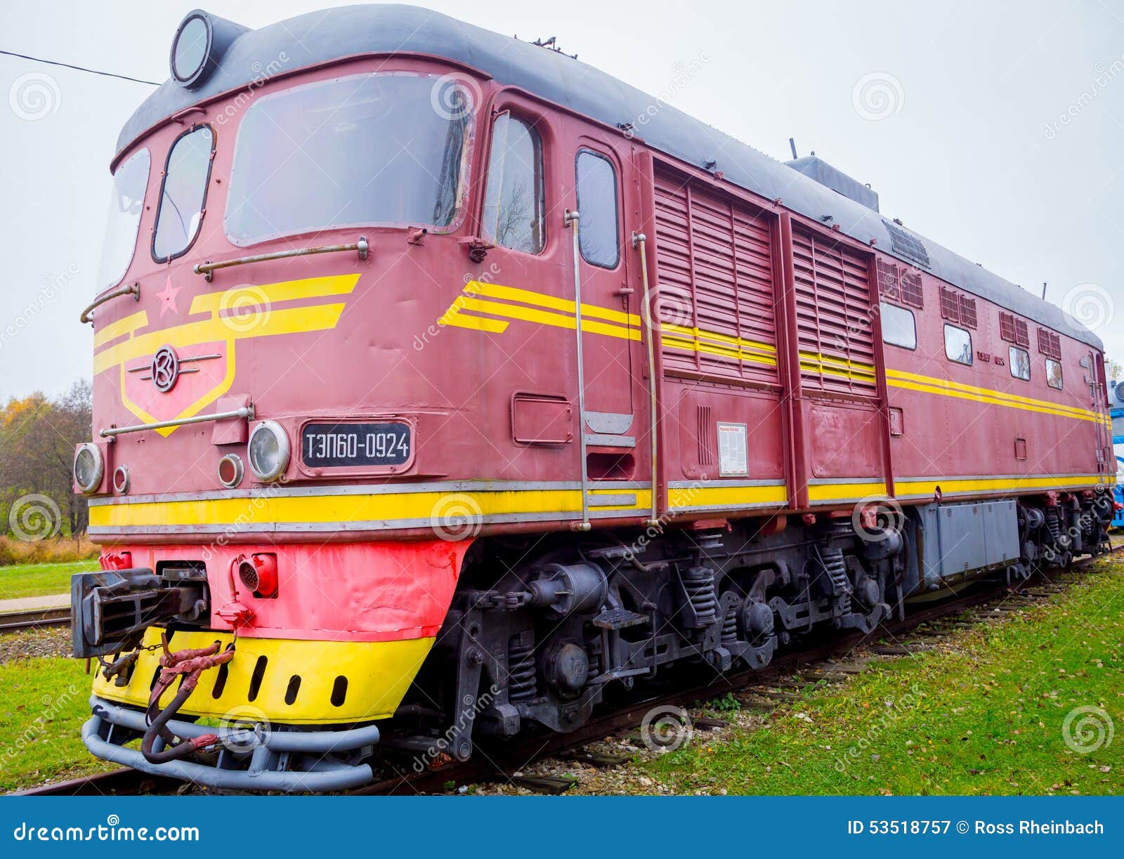 Old Soviet train editorial photography. Image of tracks - 53518757
