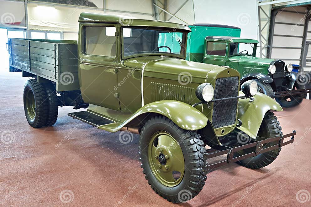 Old soviet trucks editorial stock image. Image of cargo - 100693379