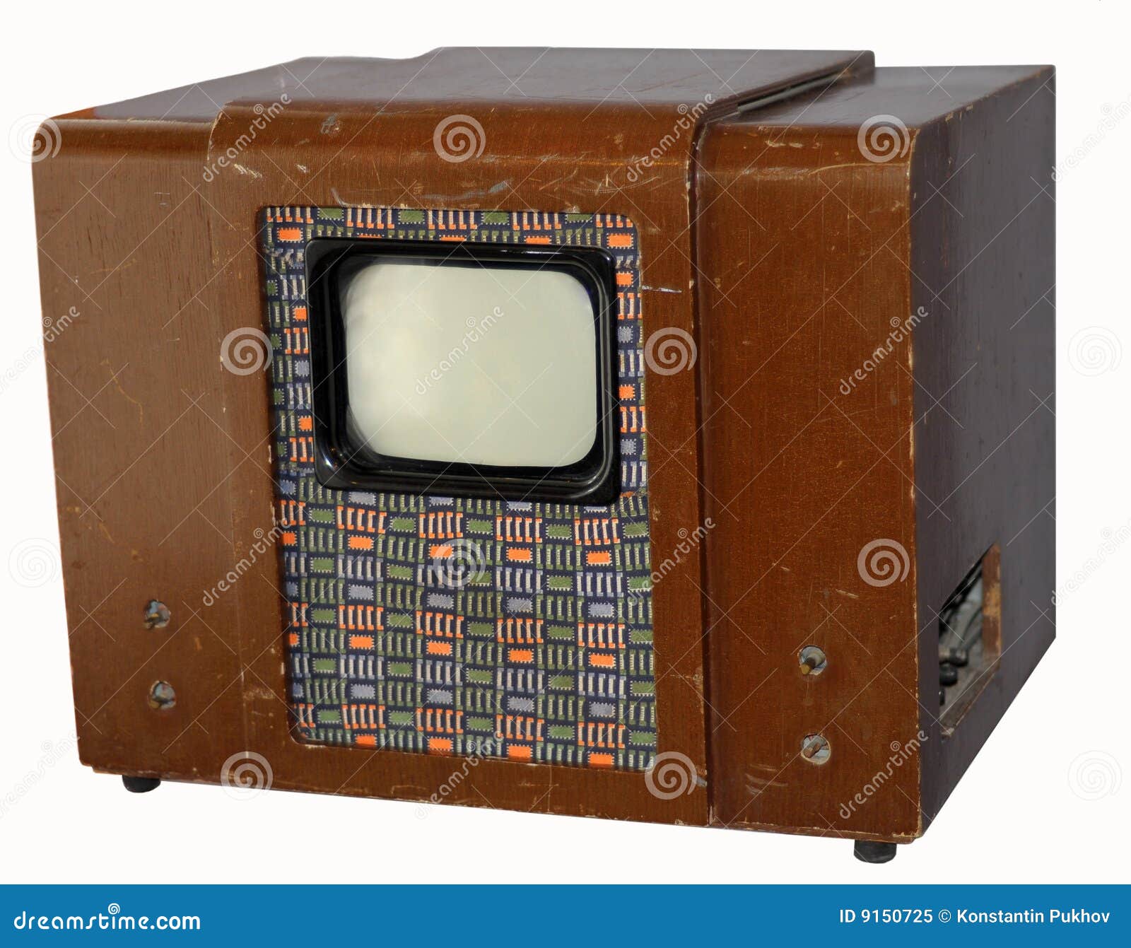 Old Soviet TV stock image. Image of fashioned, equipment - 9150725