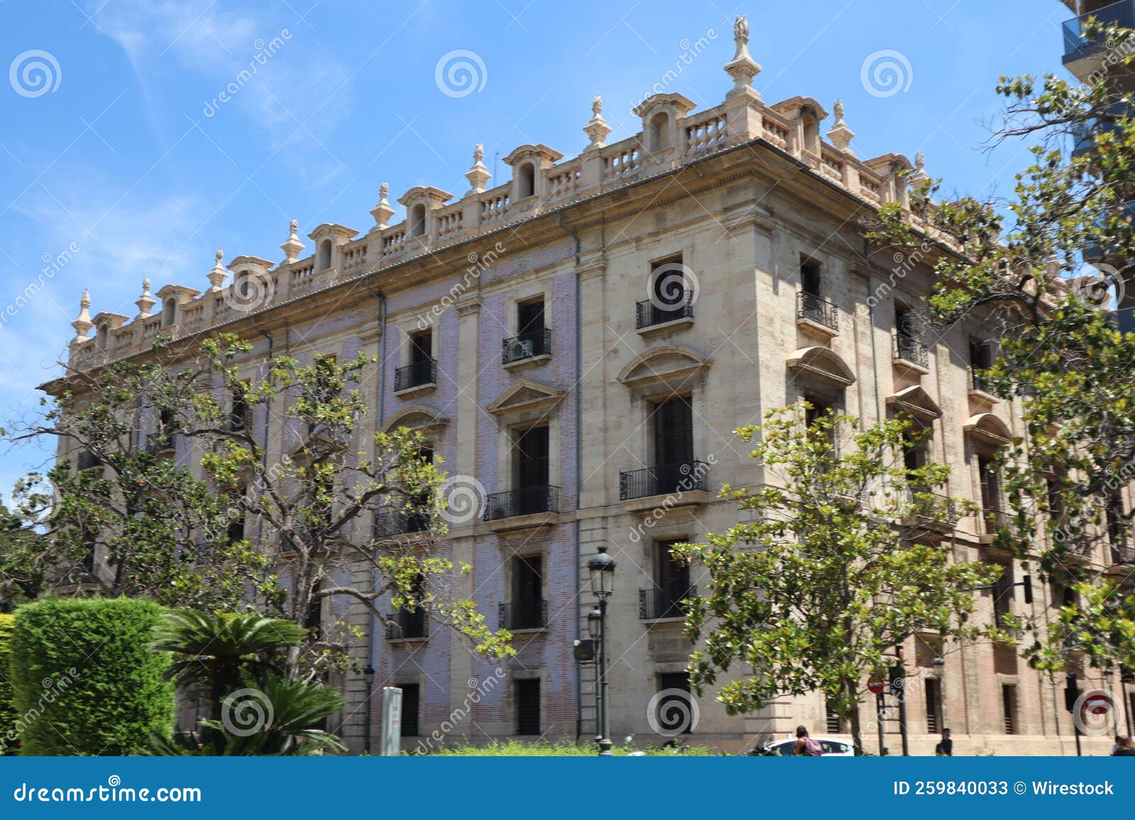 Old spanish building editorial stock photo. Image of ancient - 259840033