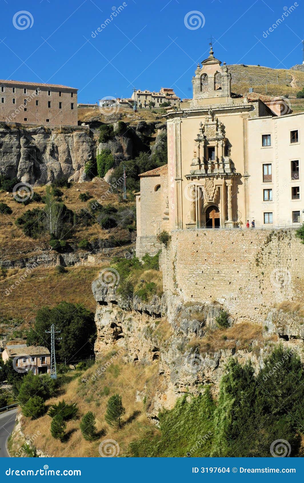 Old spanish church stock photo. Image of cuenca, peaceful - 3197604