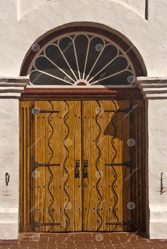 Old Spanish door stock photo. Image of historic, architecture - 8709194