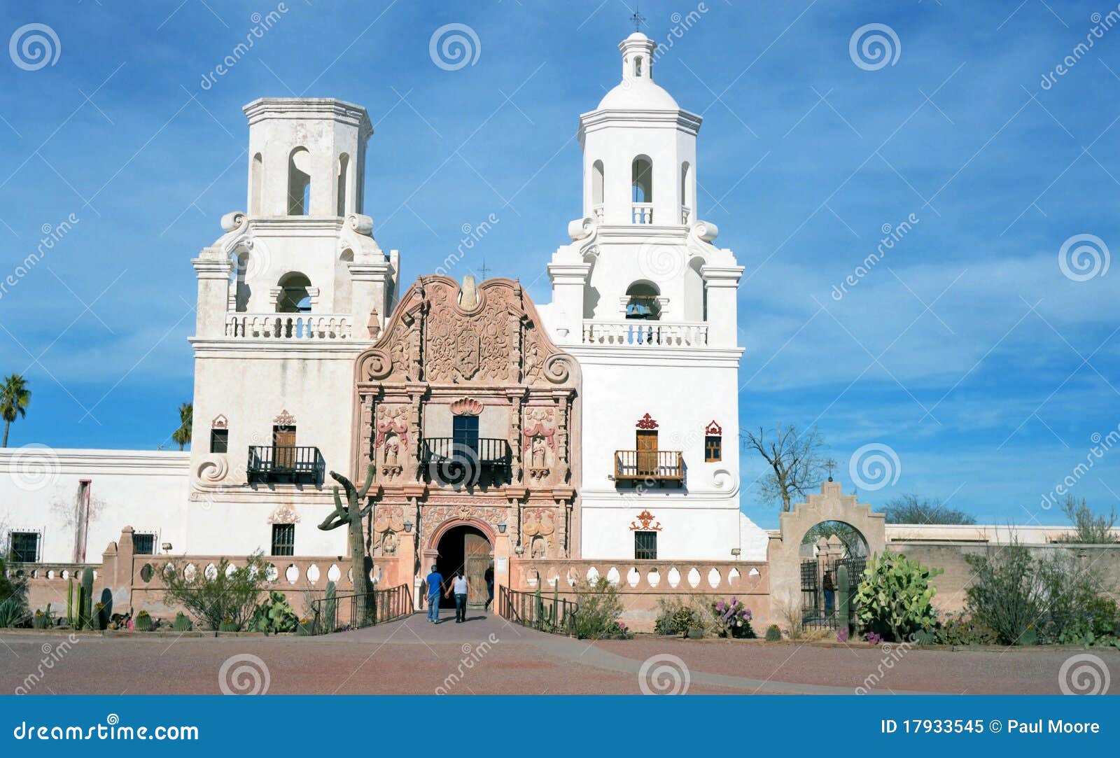 Spanish Mission Architecture Royalty-Free Stock Photo | CartoonDealer ...