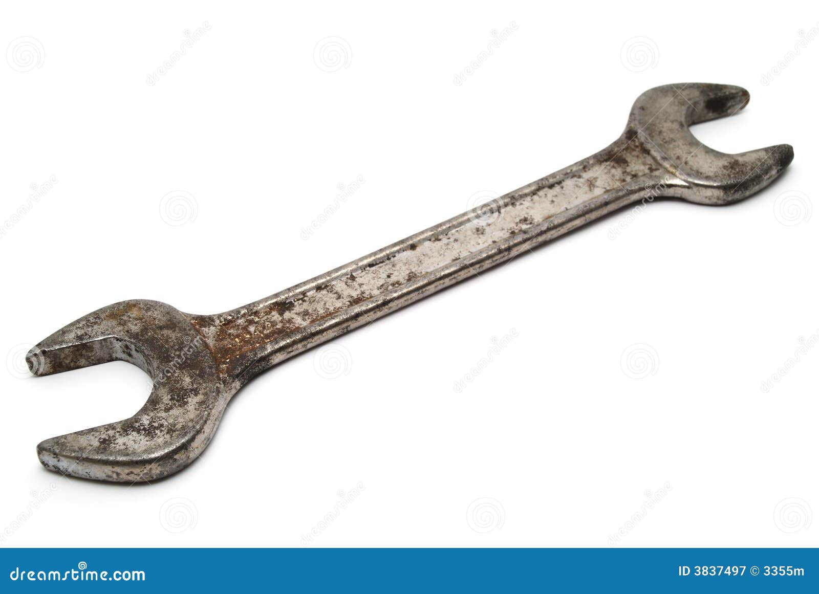 Old Spanner stock image. Image of rust, strength, dirty - 3837497