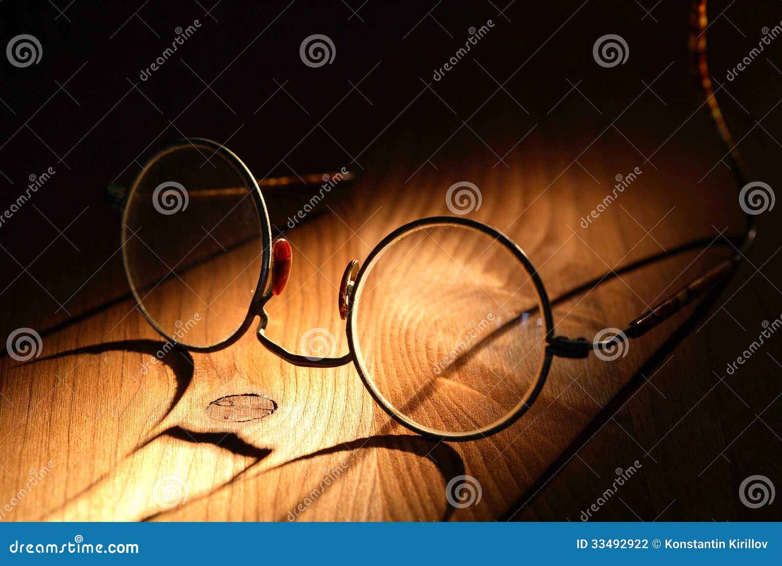 Old Spectacles stock photo. Image of optics, retro, spectacles - 33492922