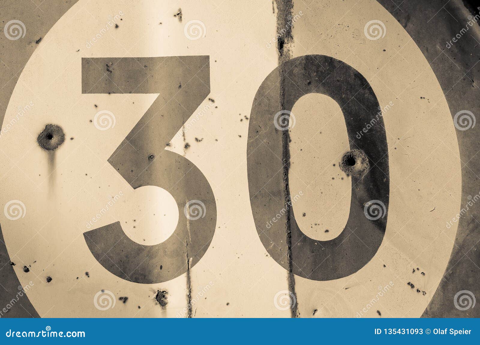 Old traffic sign stock image. Image of speed, horizontal - 135431093