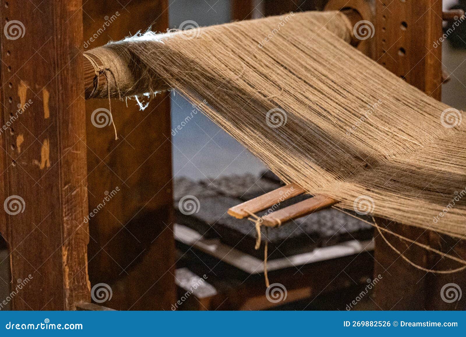 Old spinning device stock photo. Image of table, spinning - 269882526