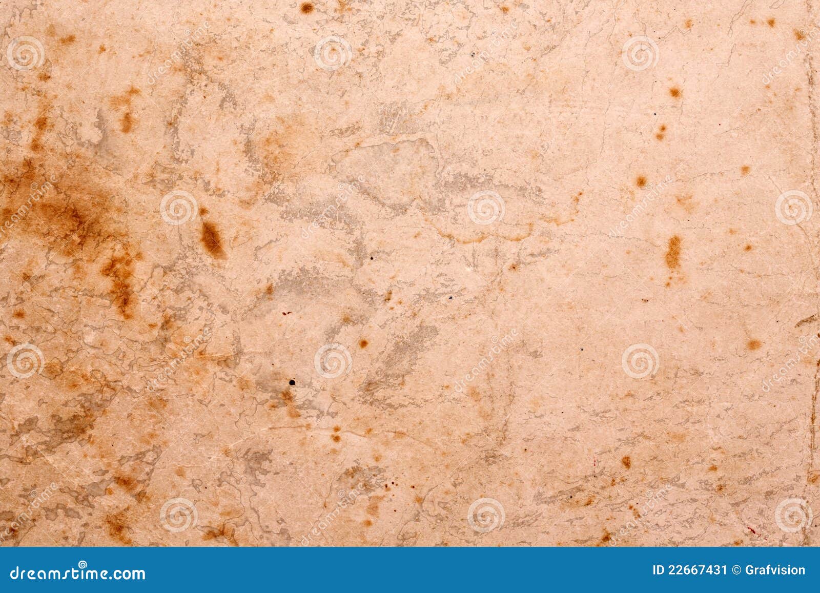 Old spotted paper stock illustration. Illustration of burnt - 22667431