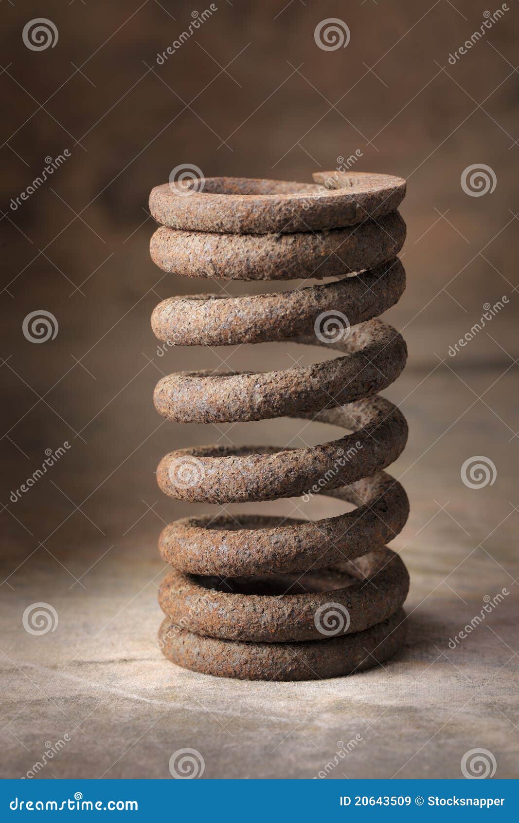 Old Spring stock image. Image of helical, corrosion, rust - 20643509