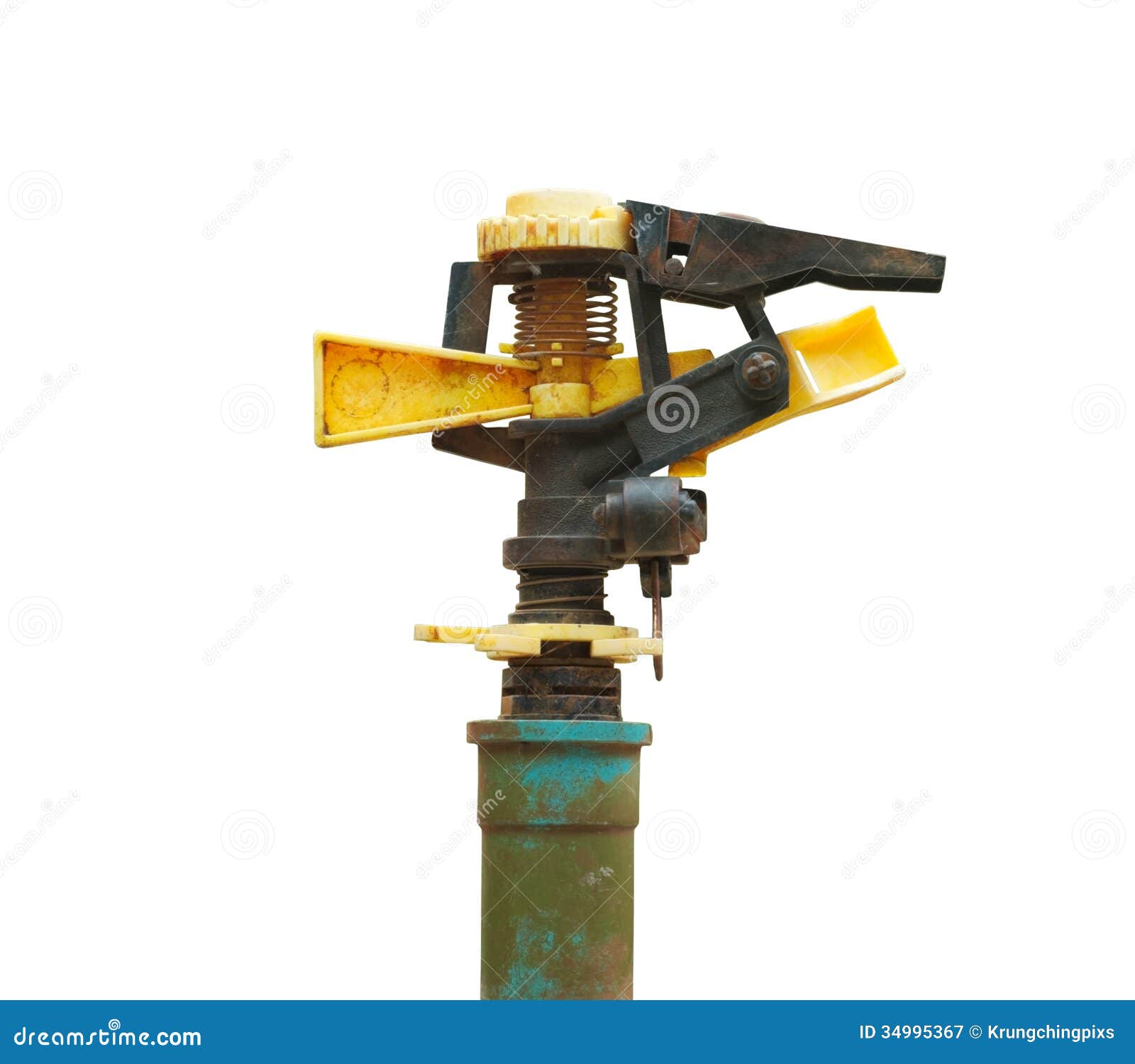 Old sprinkler stock image. Image of objects, domestic - 34995367