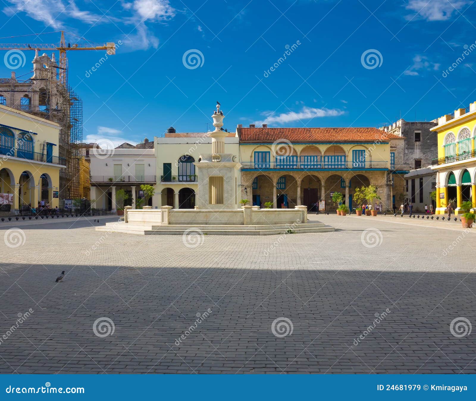 The Old Square in Havana, Cuba Stock Image - Image of cuban, cuba: 24681979