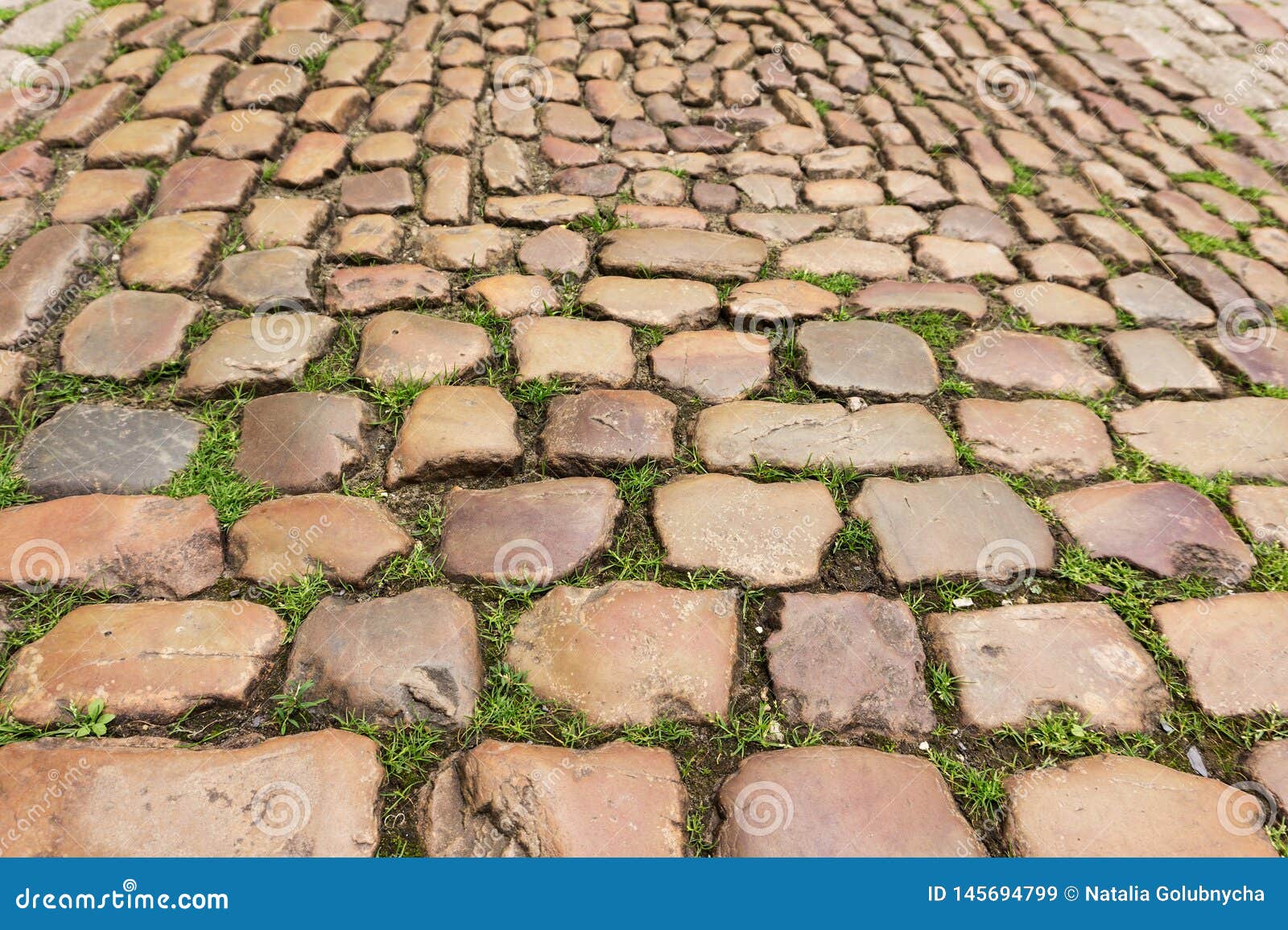 Square Paved Road That Curves Through A Field With Multi Storey Homes ...