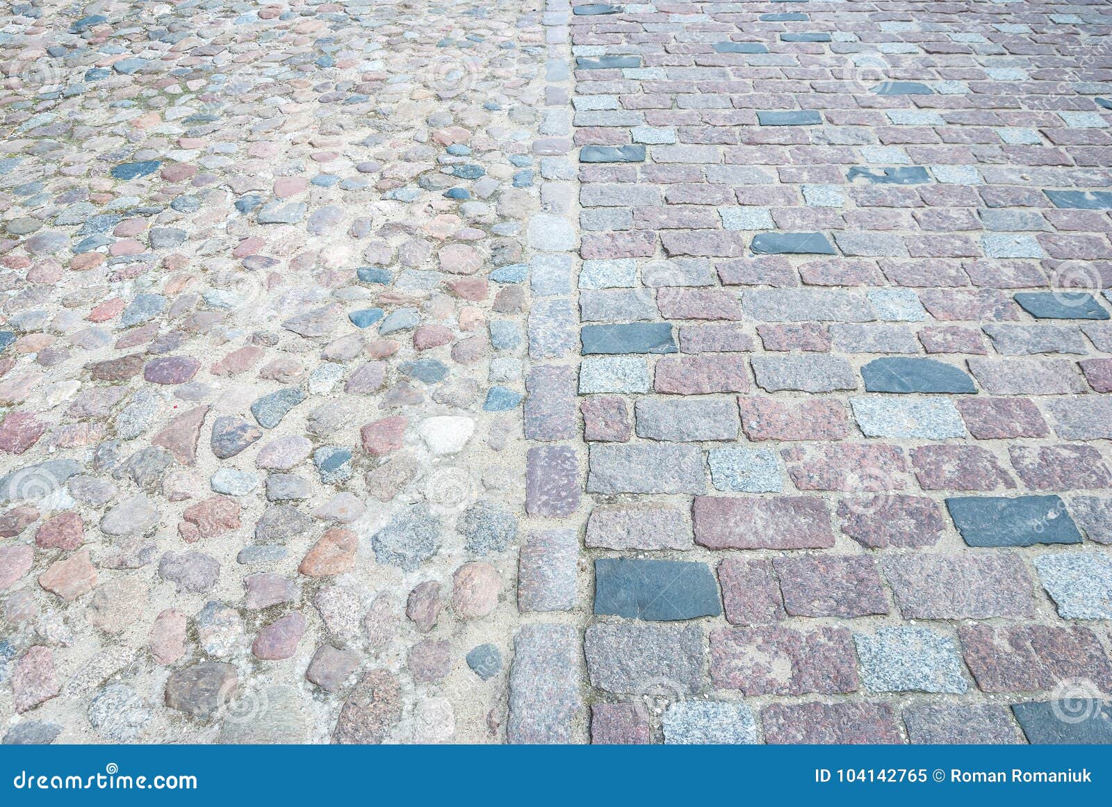 Old Square Stone Floor As Texture. Stock Image - Image of floor ...