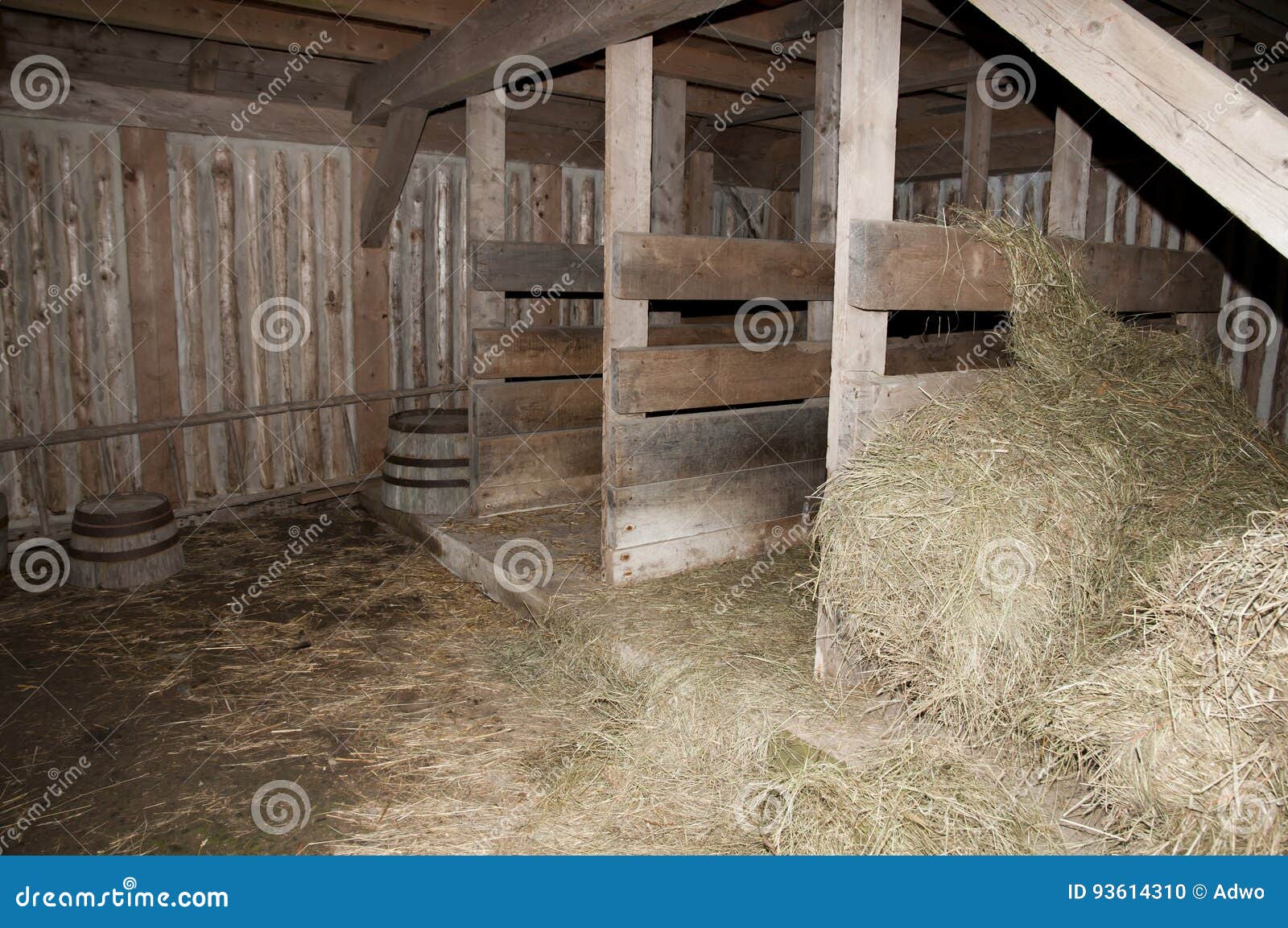Old Stable stock photo. Image of fortress, canada, indoor - 93614310