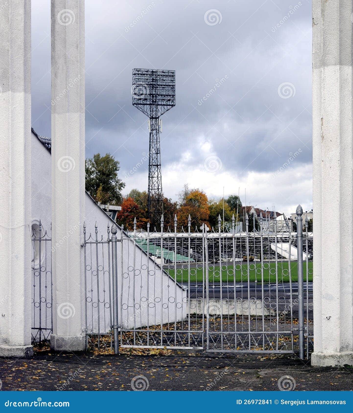 Old stadium stock image. Image of issues, stadium, ruined - 26972841