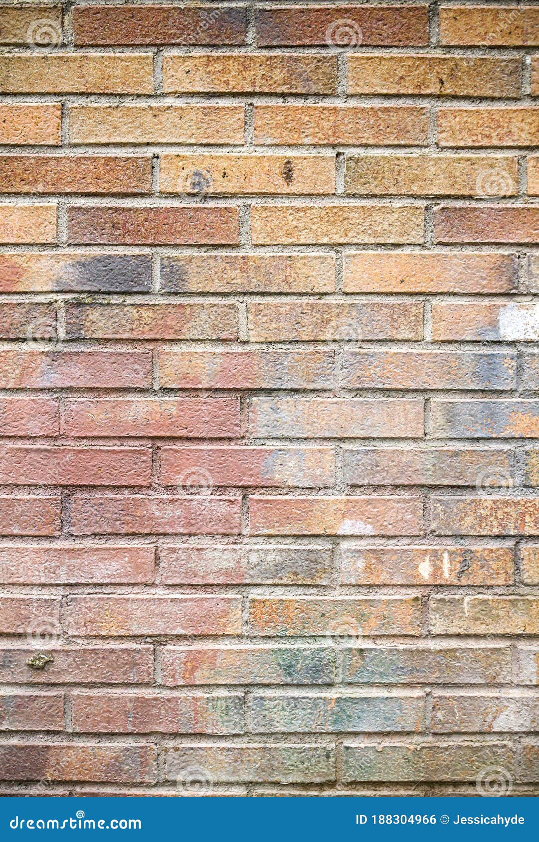 Old Stained Bricks Wall Background Stock Photo - Image of brickwork ...