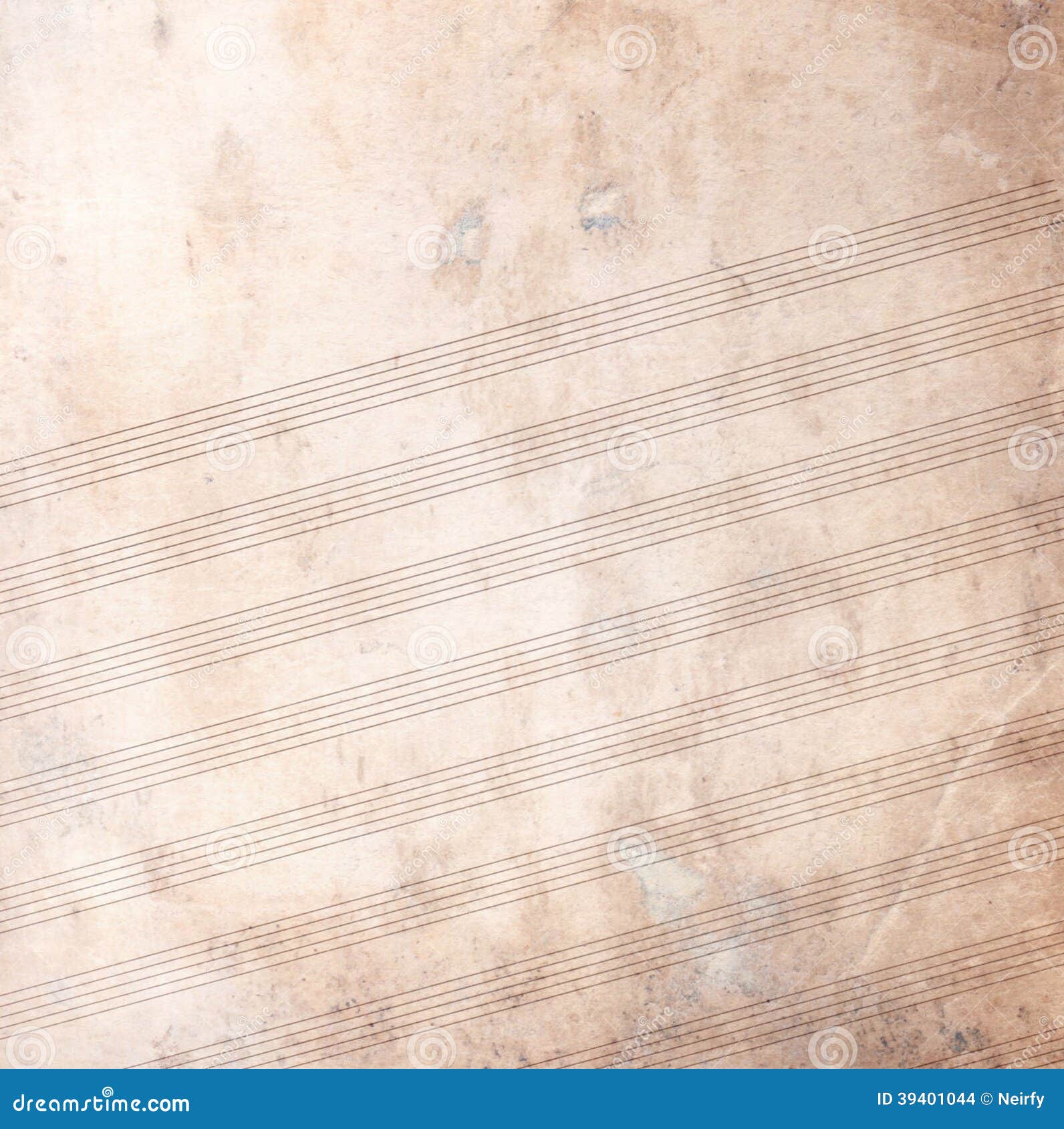 Old stained note paper stock photo. Image of classical - 39401044