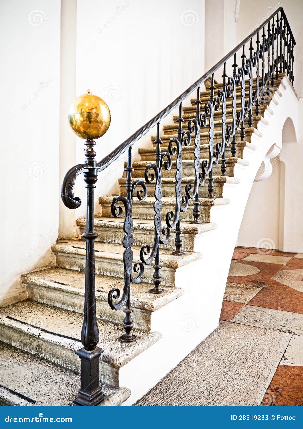 Old staircase stock image. Image of empty, object, staircase - 28519233