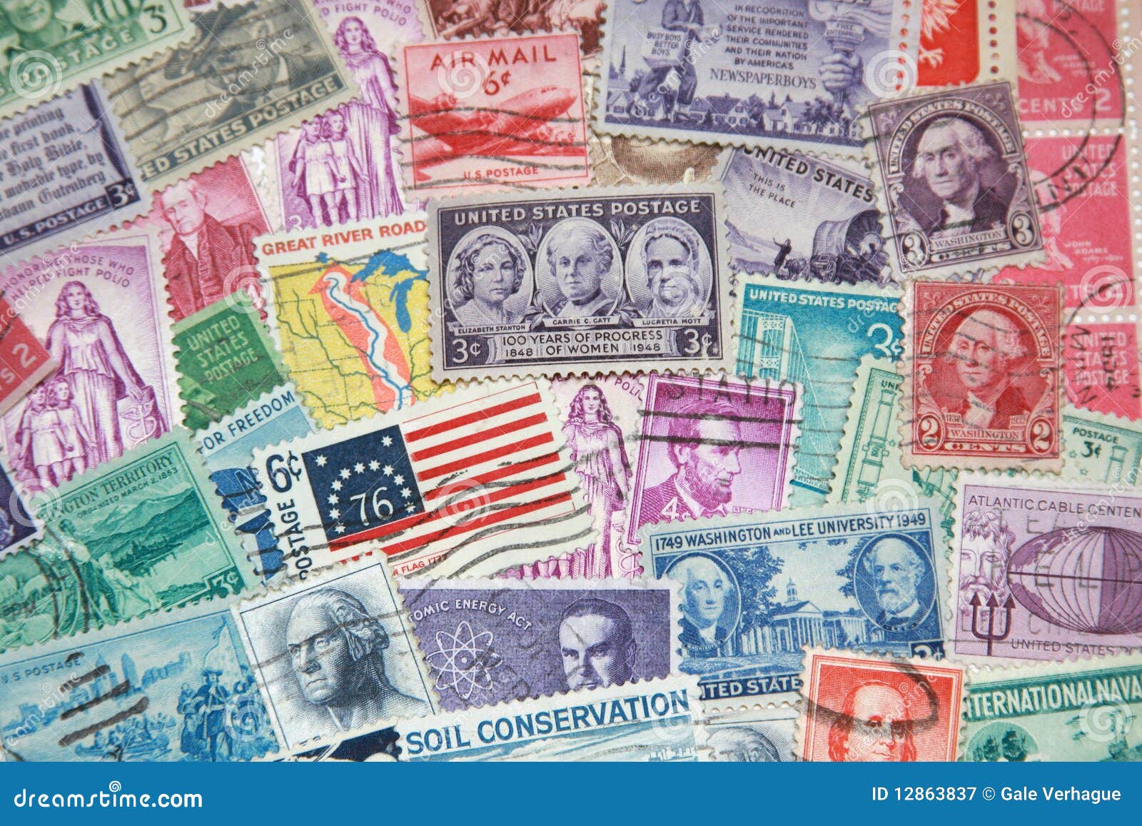 Old Stamps editorial photography. Image of collection - 12863837