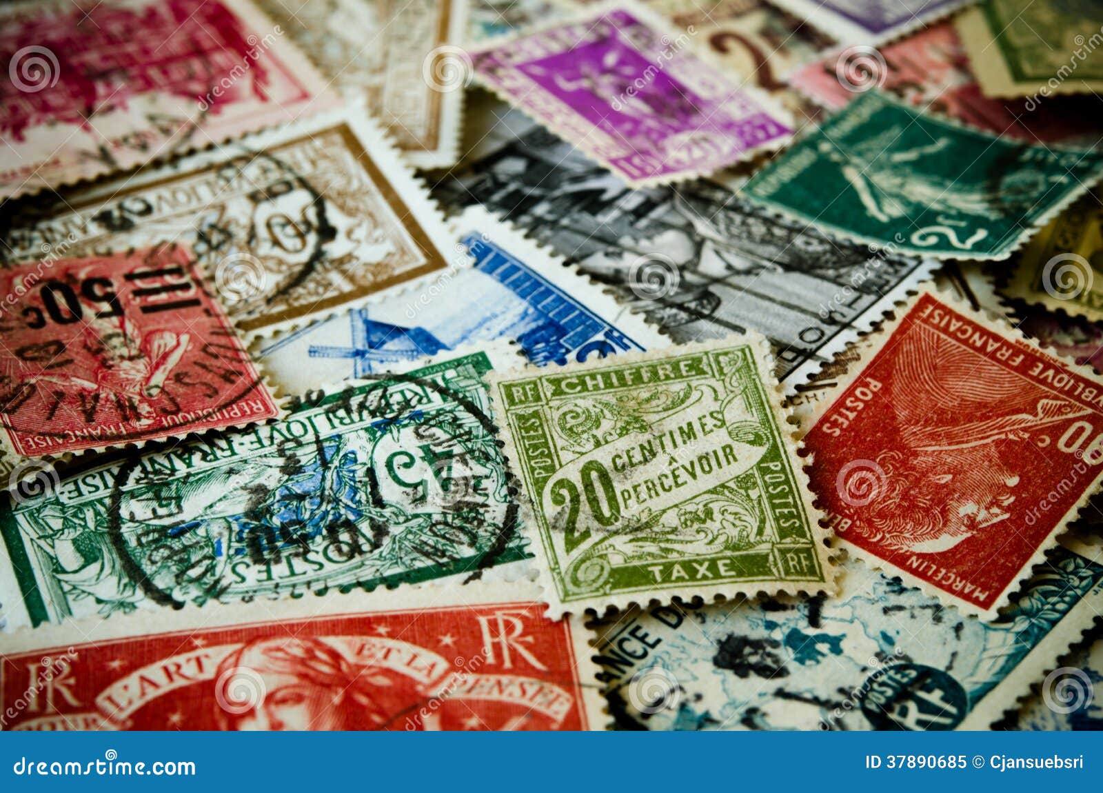 Old Stamps editorial image. Image of correspondence, christmas - 37890685