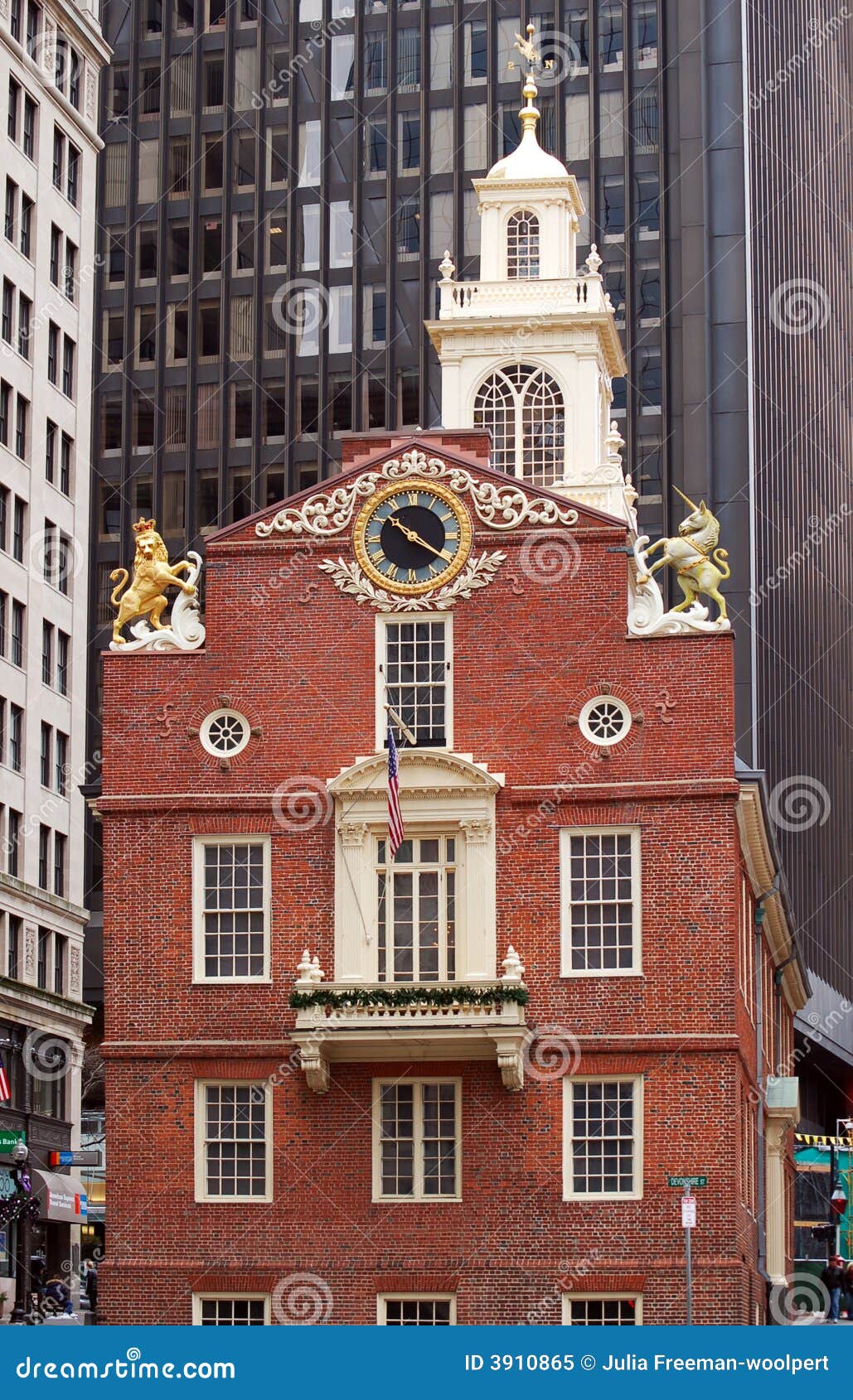 Old State House stock image. Image of massachusetts, independence - 3910865