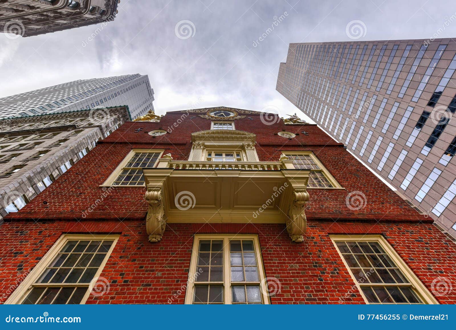 Old State House - Boston stock image. Image of england - 77456255