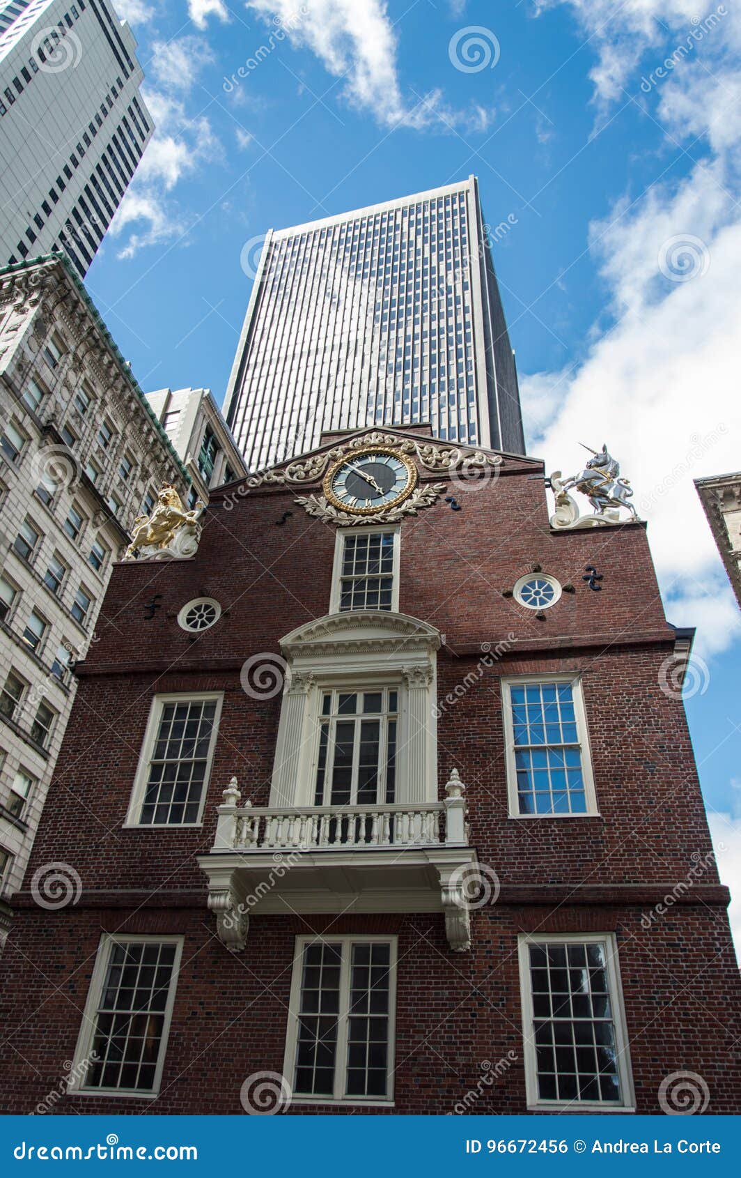 The Old State House Boston stock photo. Image of landmark - 96672456