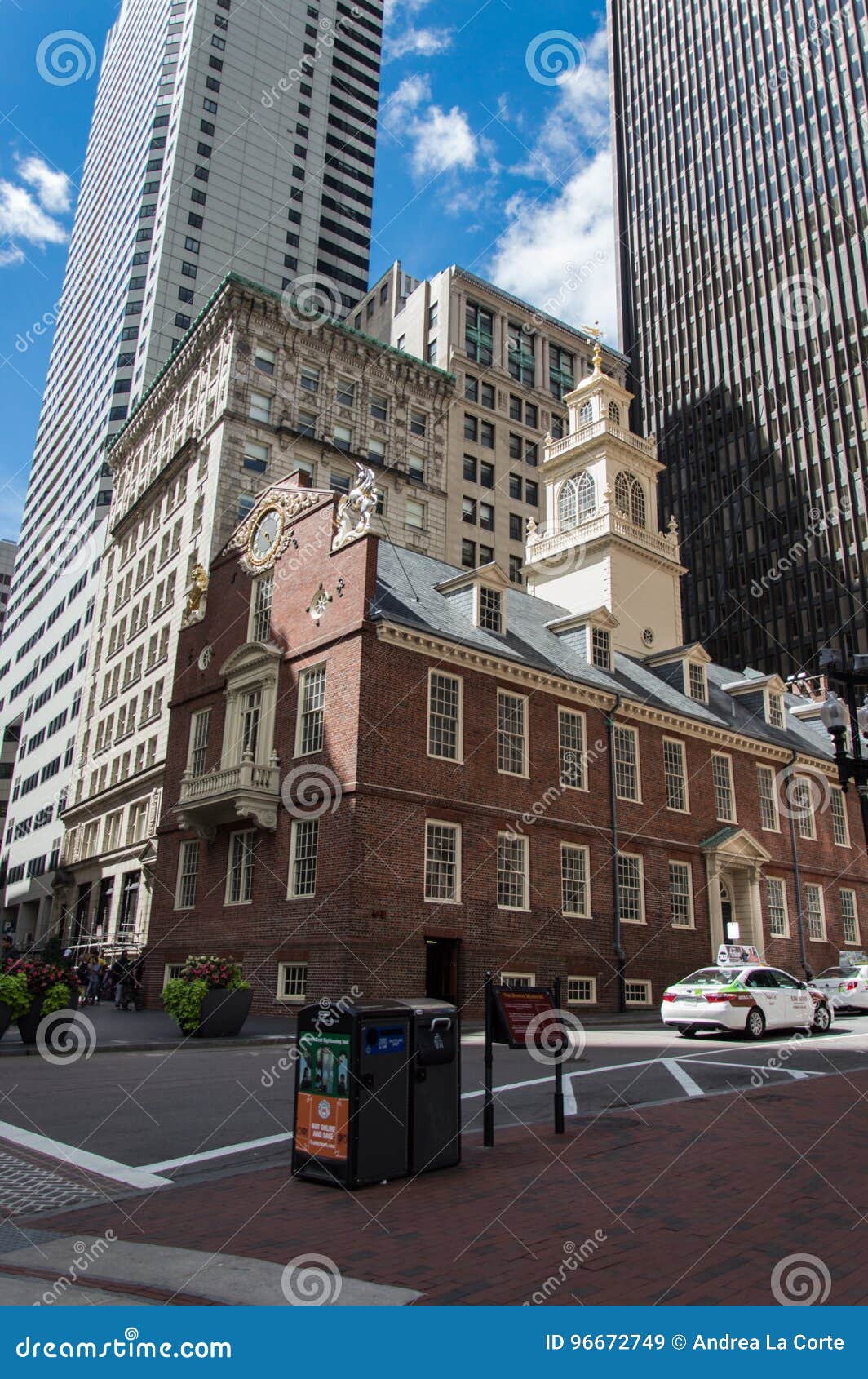 The Old State House Boston editorial stock image. Image of historic ...
