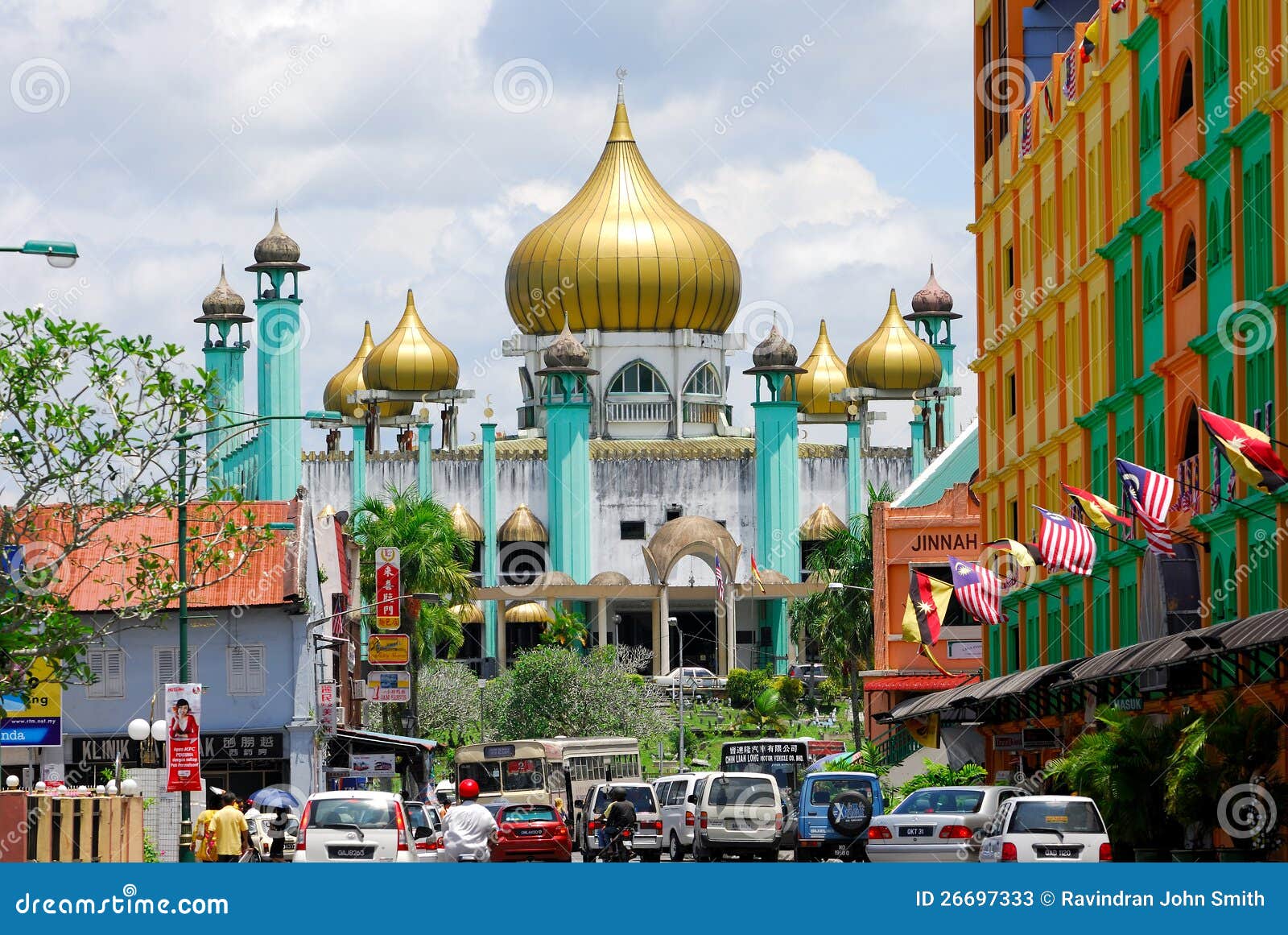 Old State Mosque / Kuching Mosque Editorial Stock Photo - Image of ...