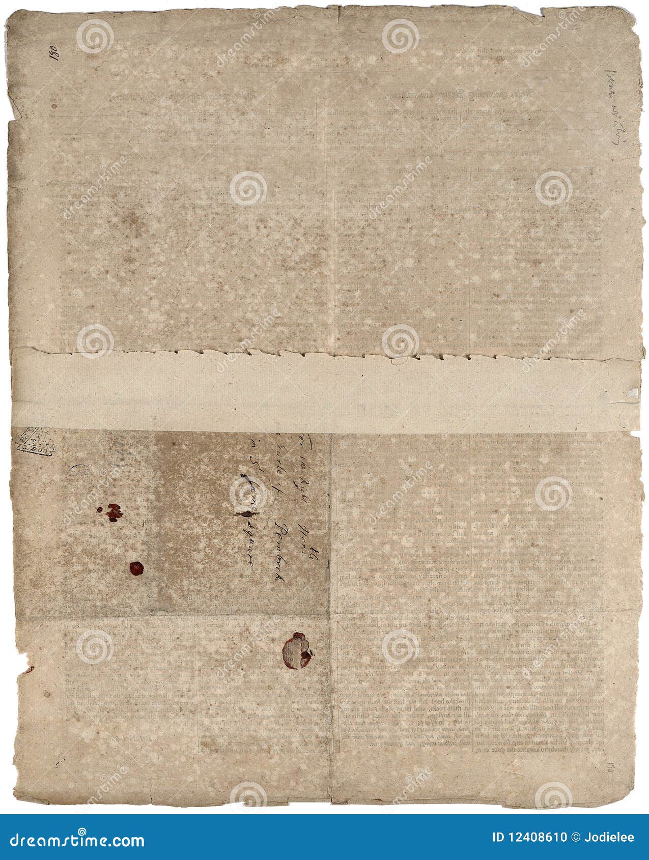 Antique Paper Background Stock Photography | CartoonDealer.com #109422092