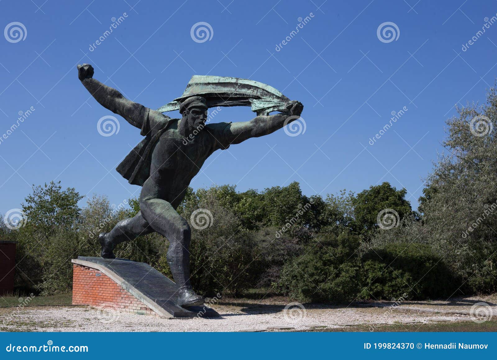 Old Statues of the Soviet Union Monument Editorial Image - Image of ...