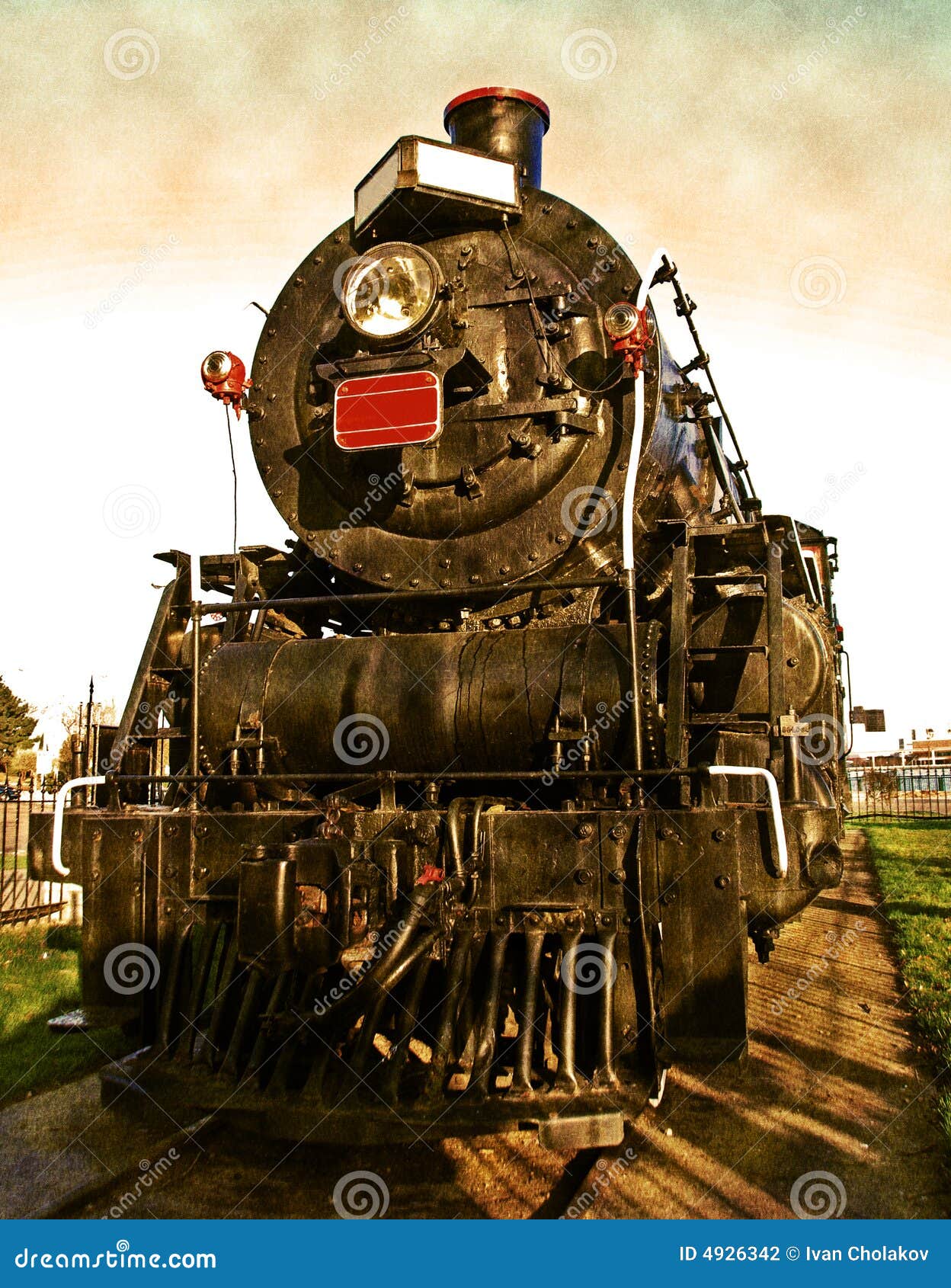 Old steam engine stock photo. Image of steel, rail, vintage - 4926342