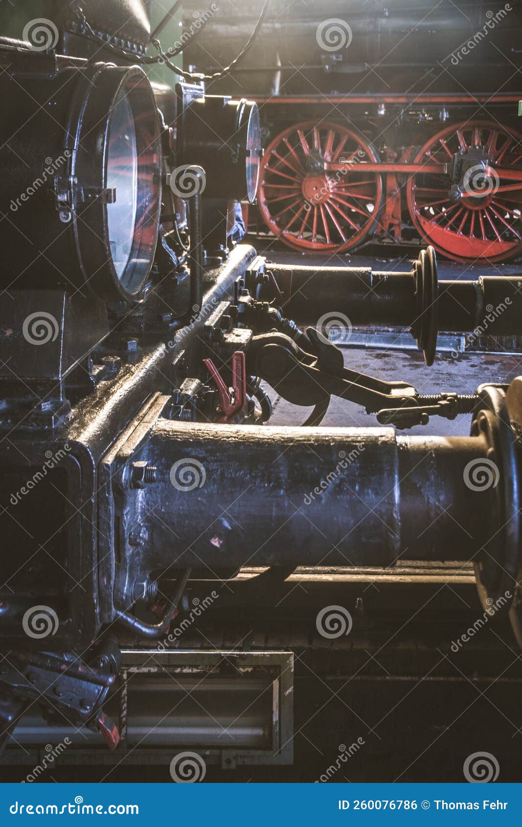 An Old Steam Engine in Germany Stock Photo - Image of steamer, history ...