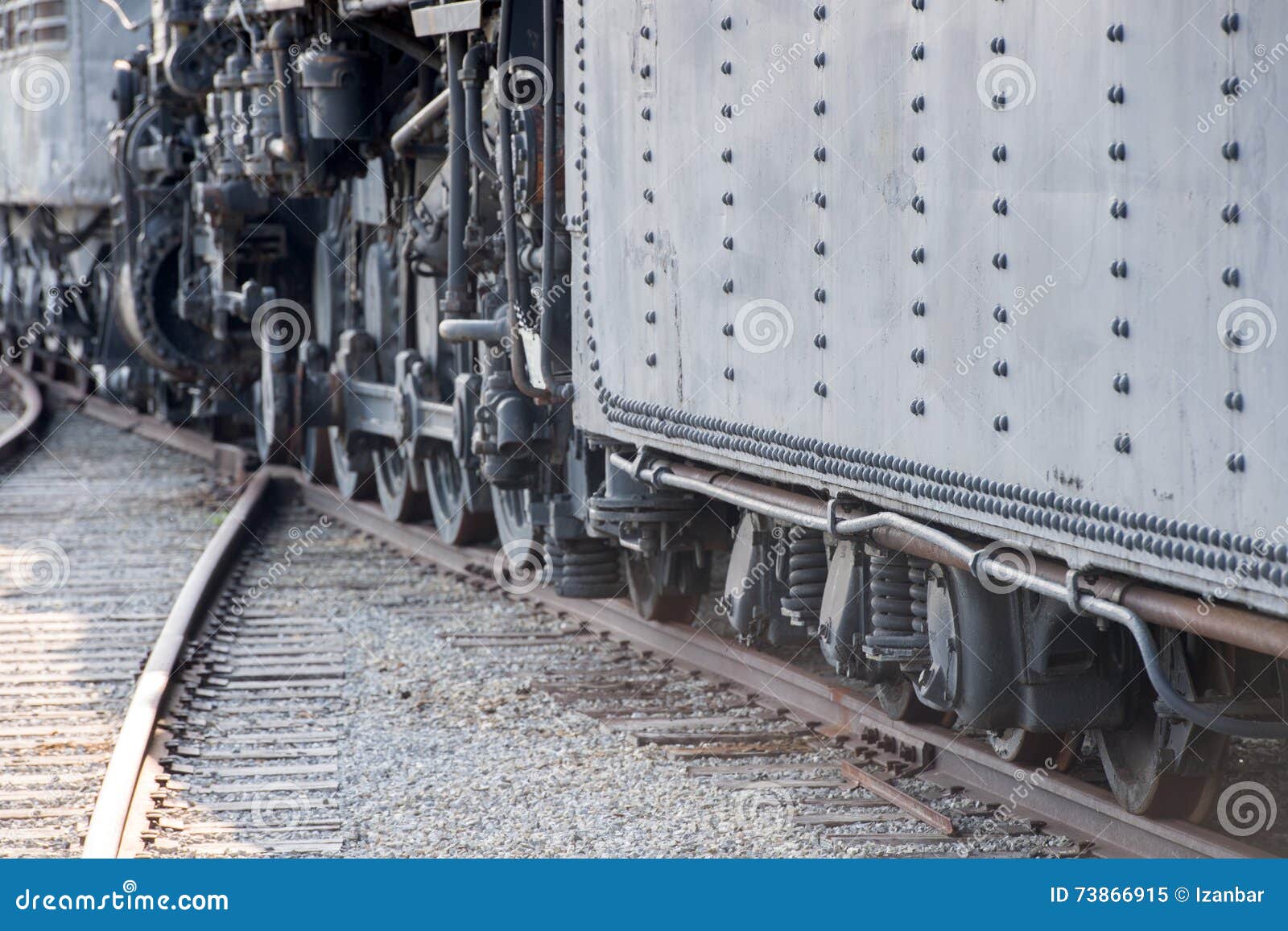 Old Steam Engine Iron Train Detail Close Up Stock Image - Image of ...