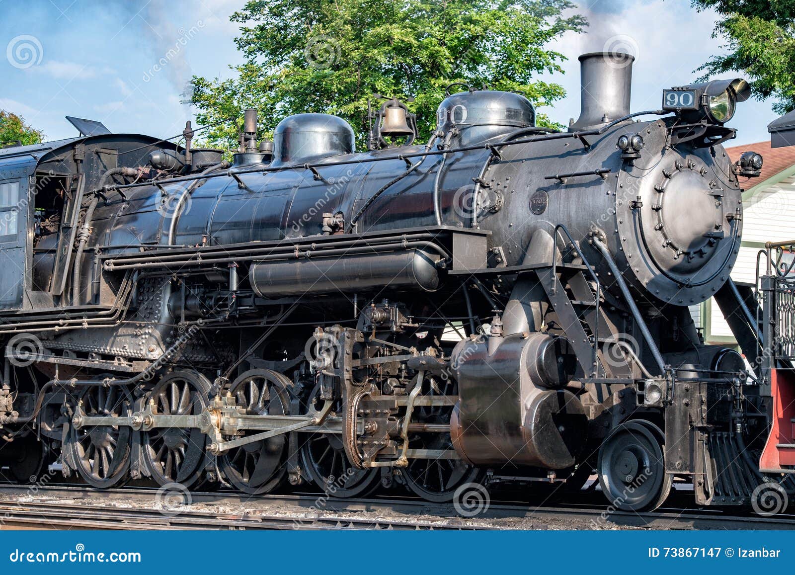 Old Steam Engine Iron Train Detail Close Up Stock Image - Image of ...